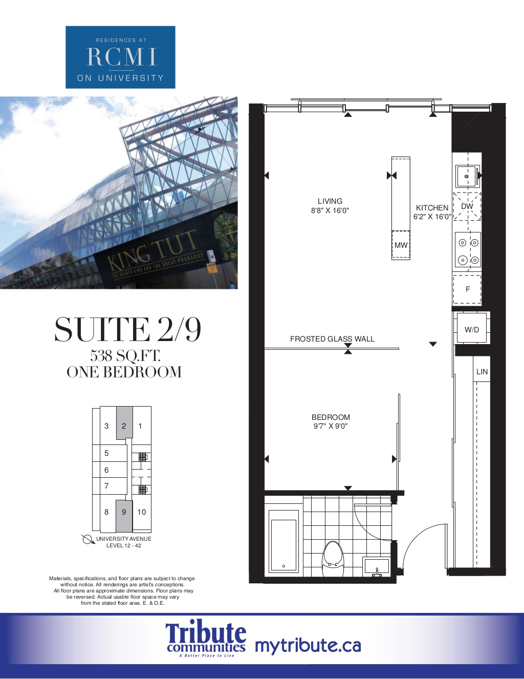 Residences at RCMI, 426 University Avenue Toronto, ON - REW
