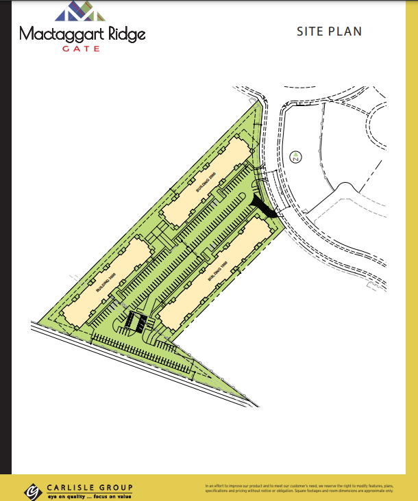 MacTaggart Ridge Gate by Carlisle Group, Edmonton AB - REW