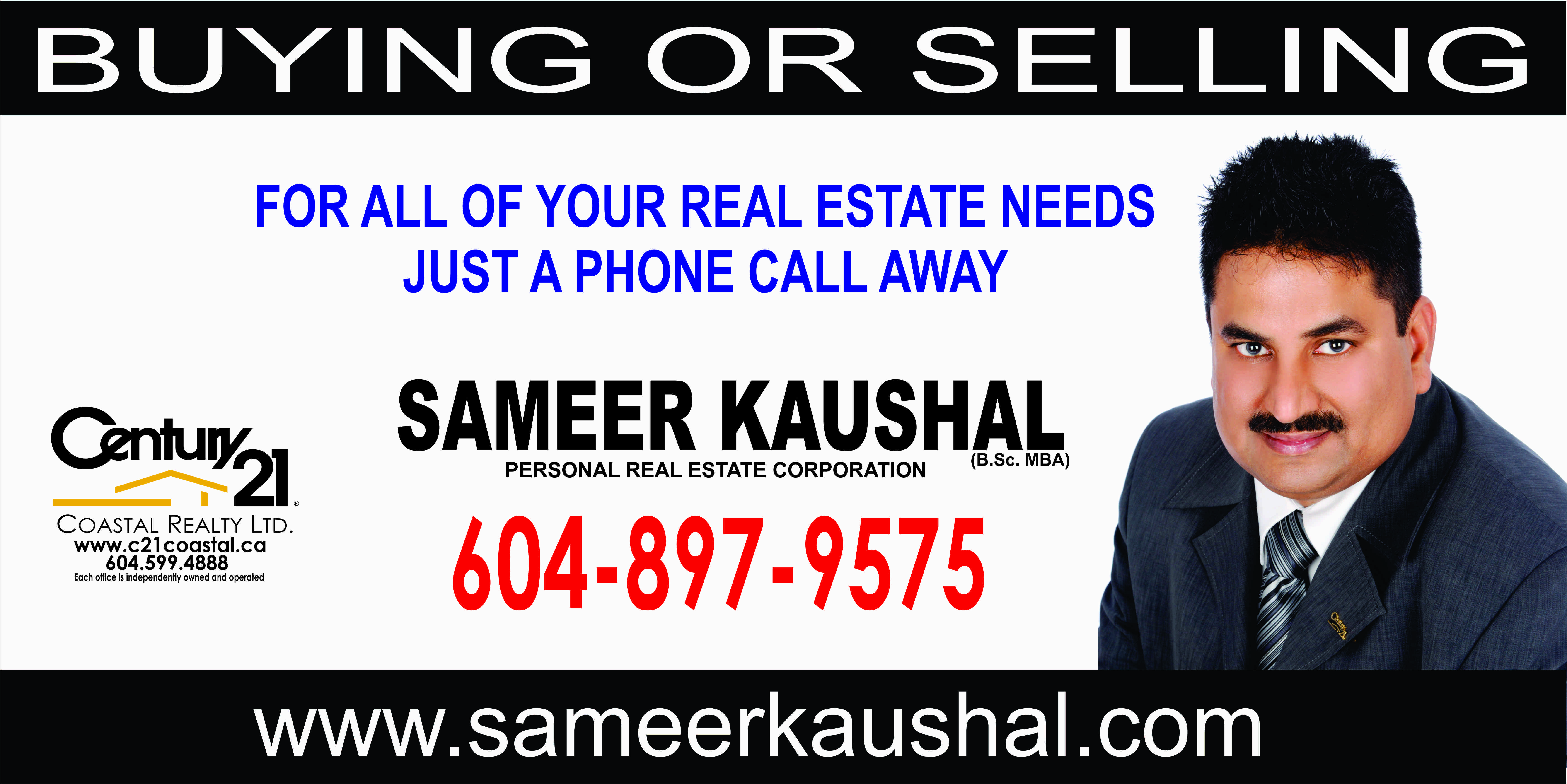 Current Listings of Sameer Kaushal PREC*, Century 21 Coastal Realty Ltd ...
